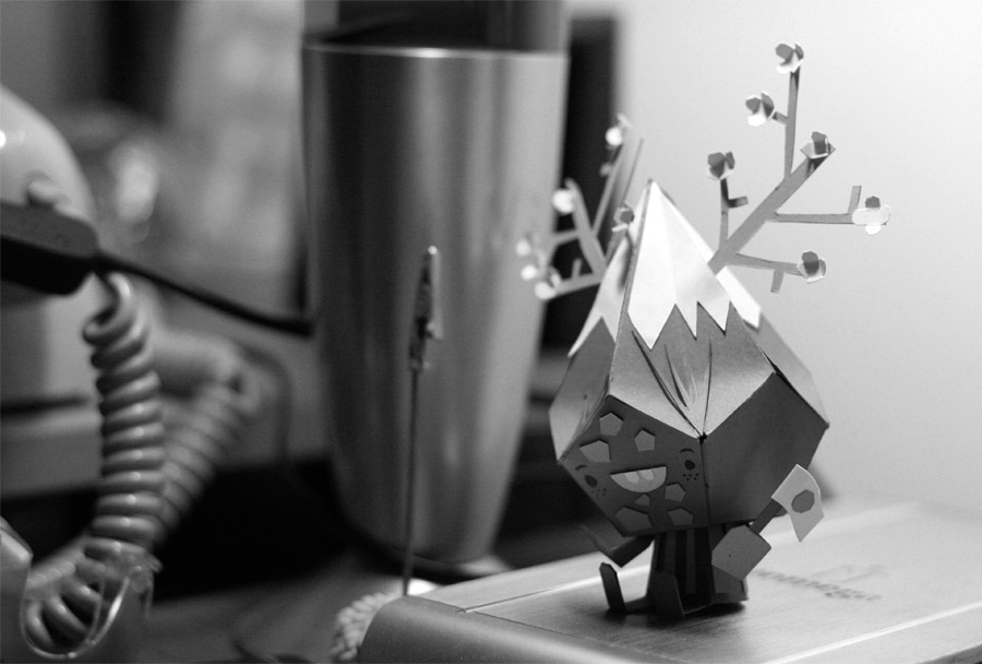 Paper toy - Lobulo Design