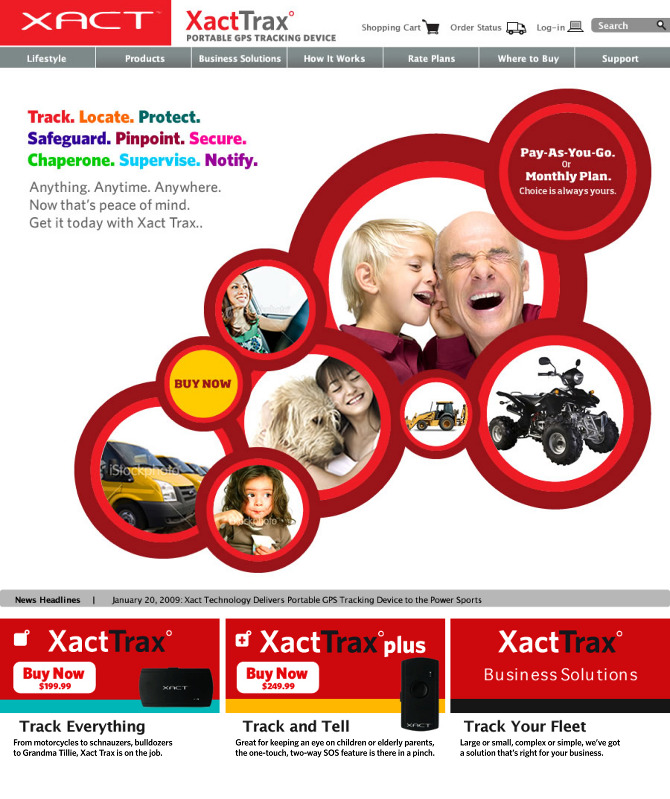 XACT TRAX (Branding) - Copywriter