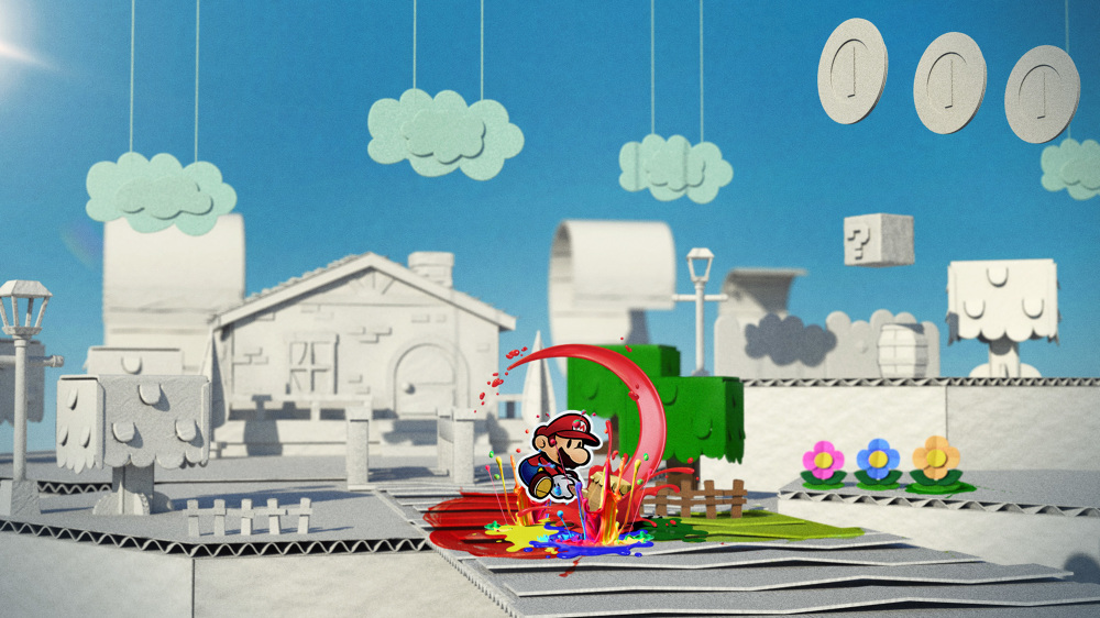 Paper Mario Color Splash | COMMERCIAL - Helen Hsu Art Direction ...