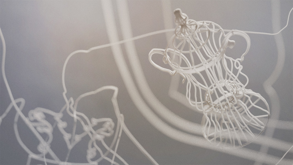 3D Line Art | R&D - Helen Hsu Art Direction | Motion Design