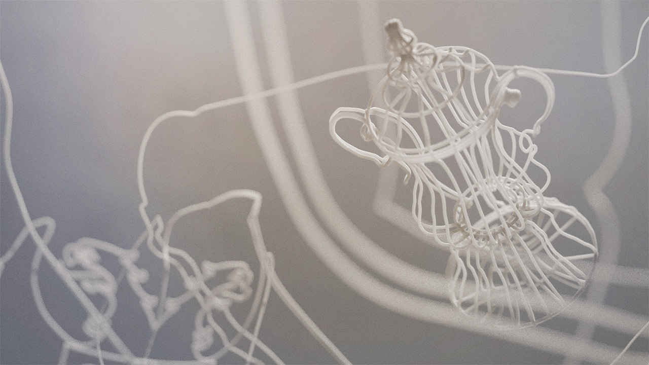 3D Line Art | R&D - Helen Hsu Art Direction | Motion Design
