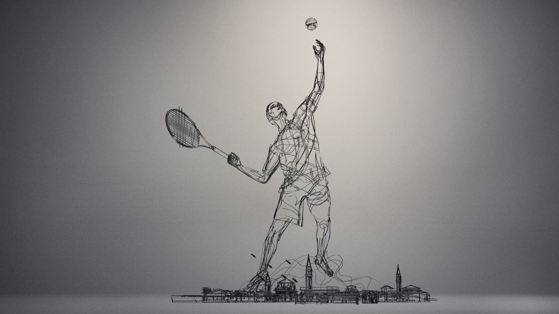 3D Line Art | R&D - Helen Hsu Art Direction | Motion Design