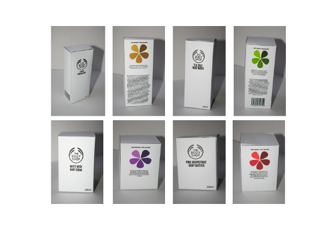 The Body Shop ,Packaging - elizabethelsdondesign