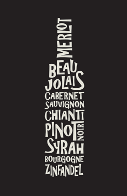 Wine Typography - Astrid Campos