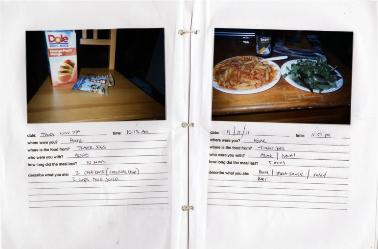 undergraduate students' eating habits - emily christianson