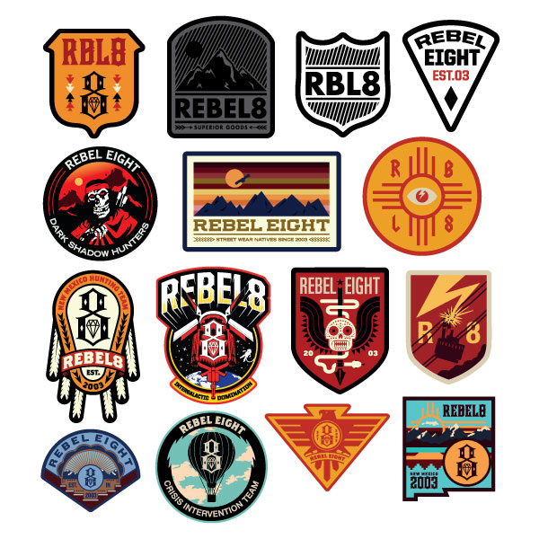 Rebel8 - poison graphic design