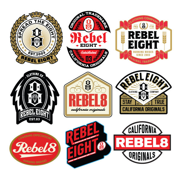 Rebel8 - poison graphic design