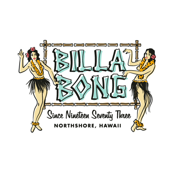 Billabong - poison graphic design