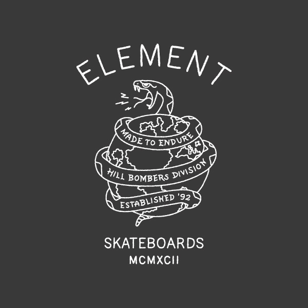 Element Skateboards - poison graphic design