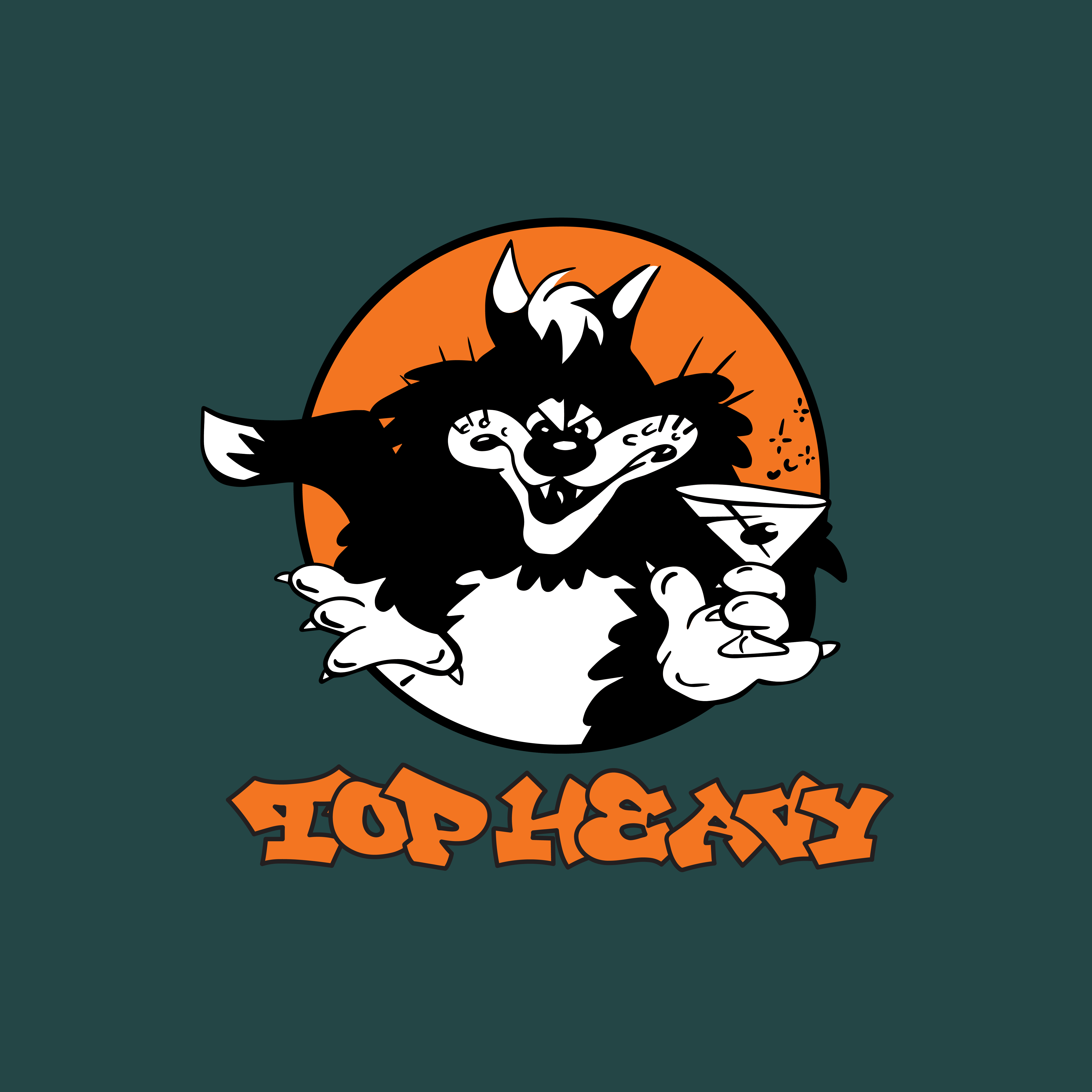 Top Heavy - poison graphic design