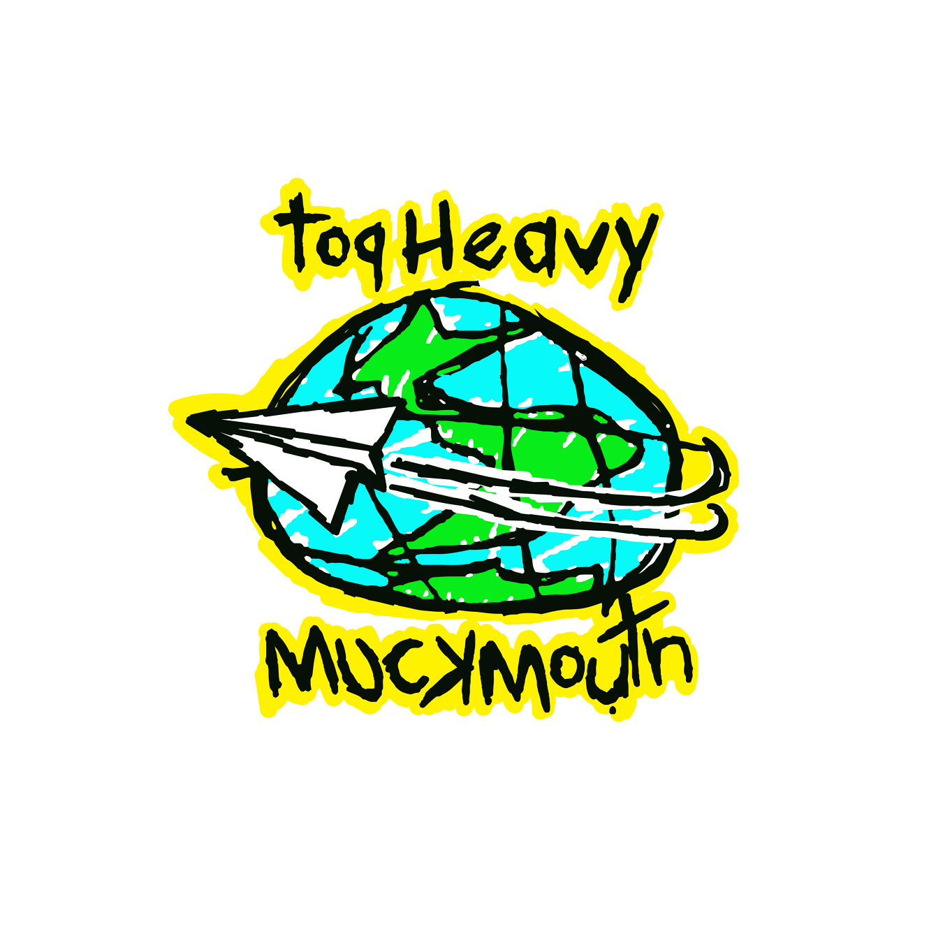 Top Heavy - poison graphic design