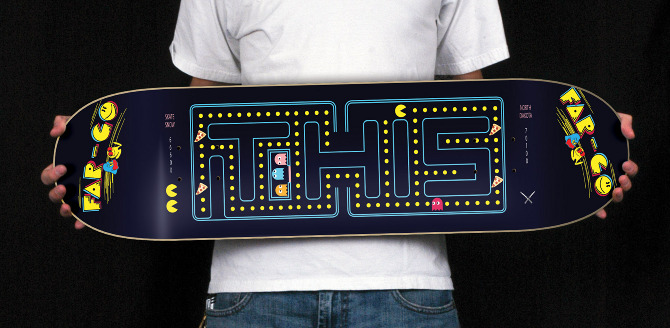 "This" Pac Man - Travis Usselman Graphic Designer
