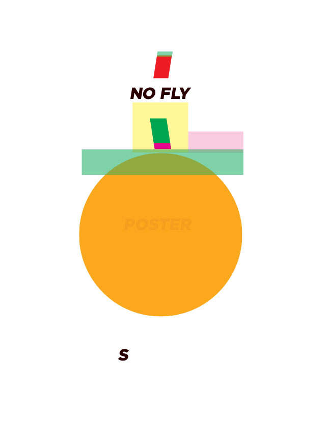No Fly Posters - Erik Brandt / Typografika