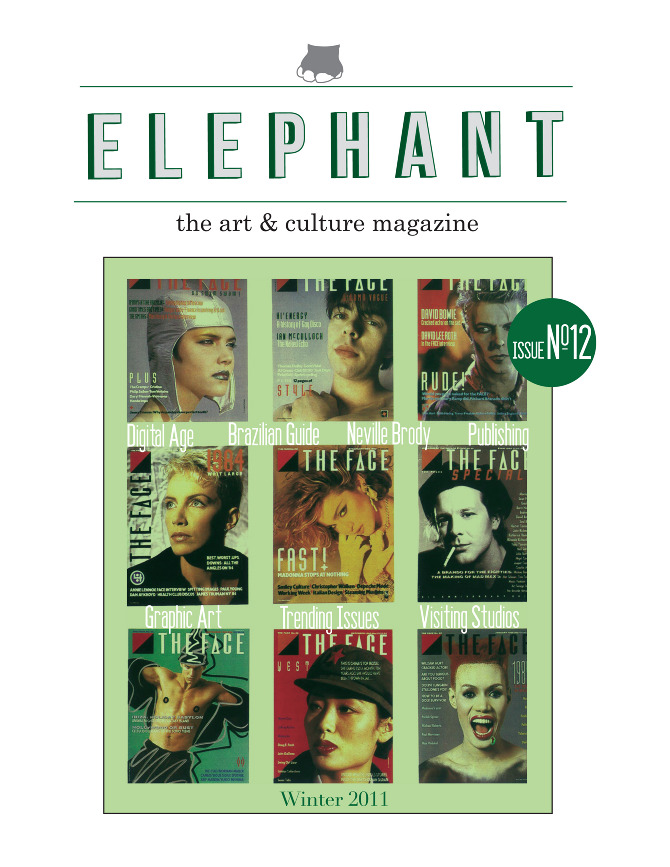 Elephant Magazine Redesign - Aaron Marubashi