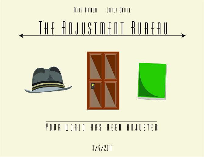 The Adjustment Bureau - Poster - Aaron Marubashi