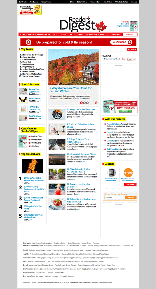 READER'S DIGEST MAGAZINE - KELLY ENG