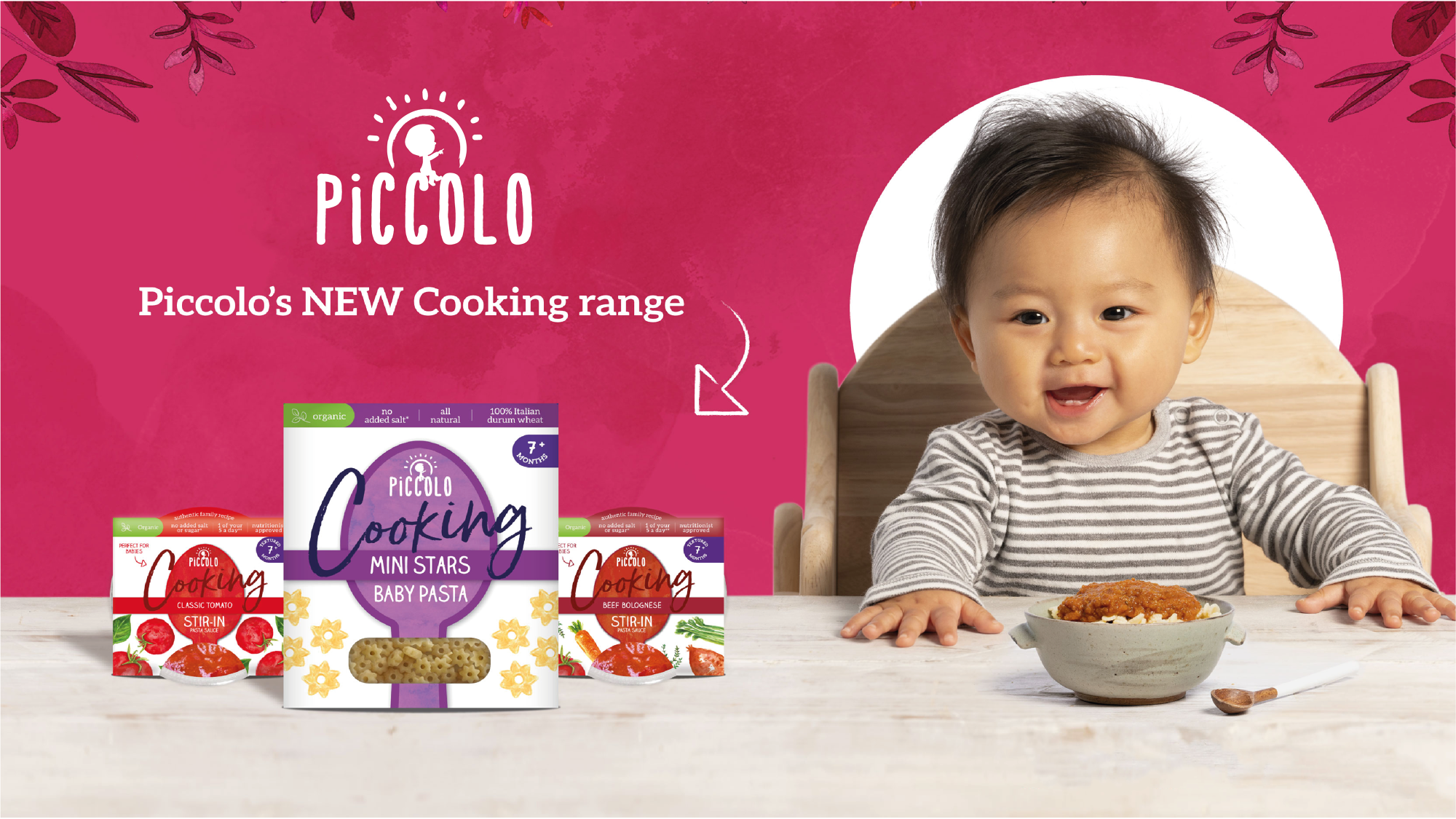Piccolo's new 'Cooking' Range - Dom Wilson - Graphic Design
