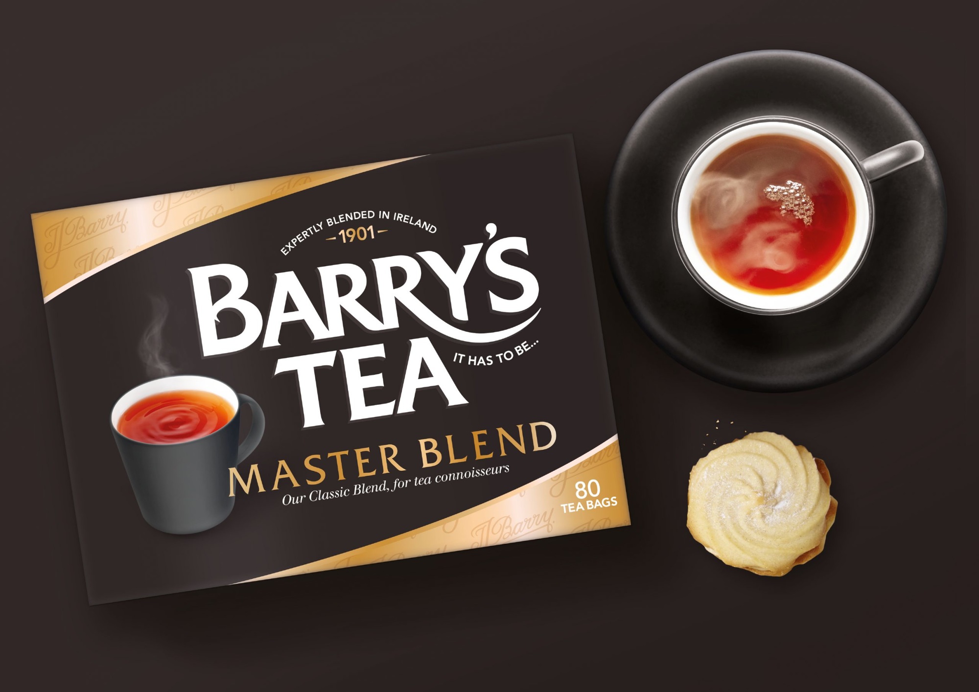 Barry's Tea - Dom Wilson - Graphic Design