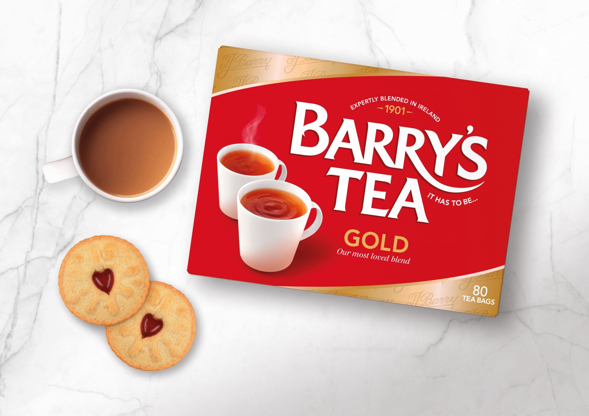 Barry's Tea - Dom Wilson - Graphic Design