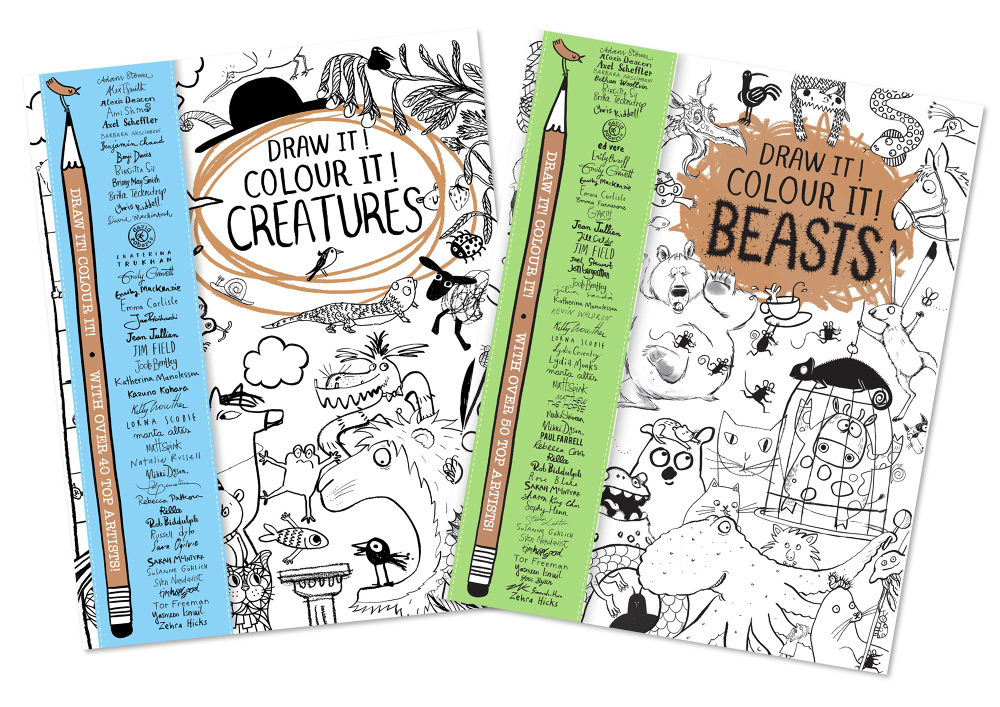 DRAW IT! COLOUR IT! - Lorna Scobie Illustration