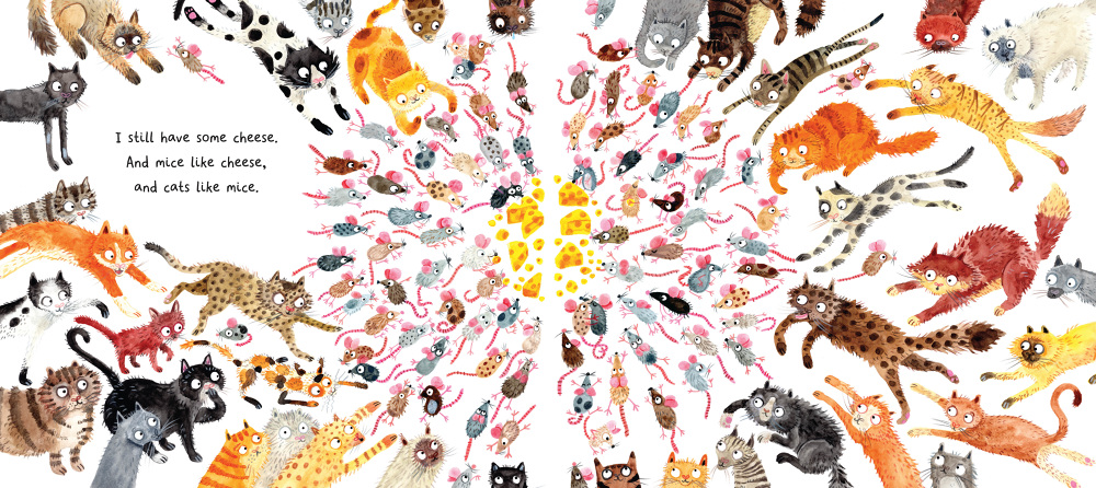 Collecting Cats - Lorna Scobie Illustration