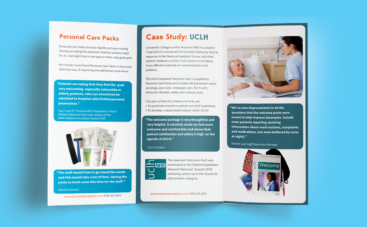 Print Design - Personal Care Packs - Portfolio of Joseph Hayward