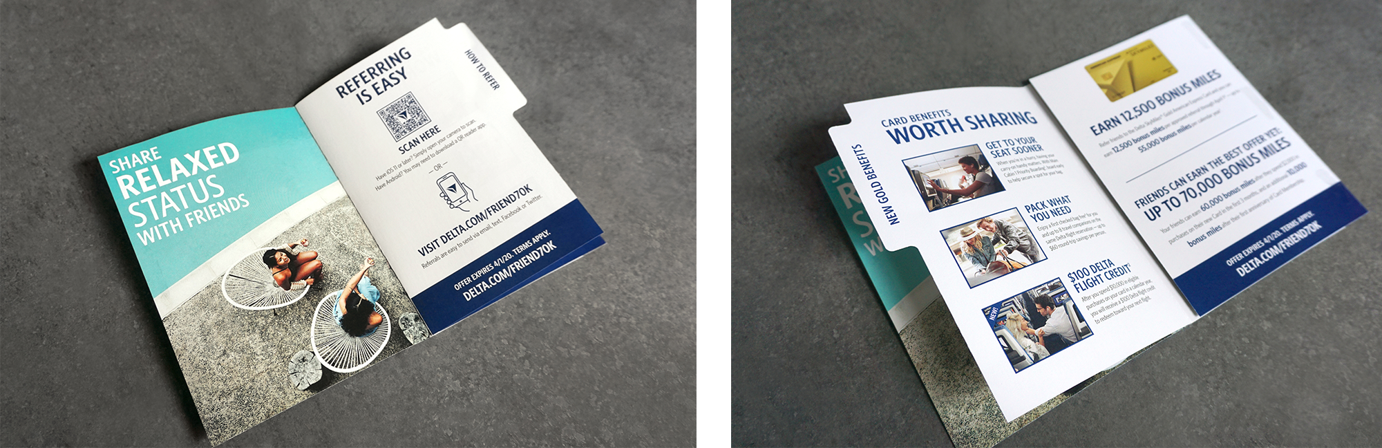 Delta + AmEx Direct Mail - Hannah Boresow