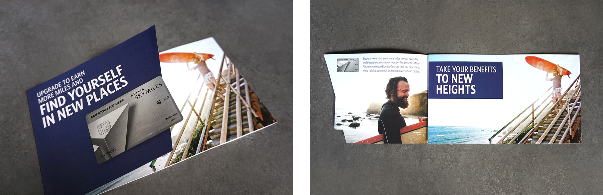 Delta + AmEx Direct Mail - Hannah Boresow