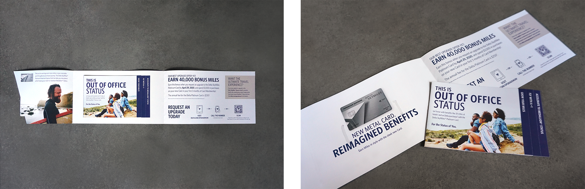 Delta + AmEx Direct Mail - Hannah Boresow