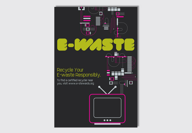 E-Waste Poster Series - Hannah Boresow