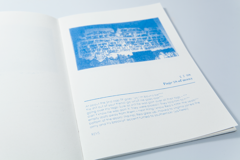 REVS Diaries | Fanzine autoeditado - Jotagrafia