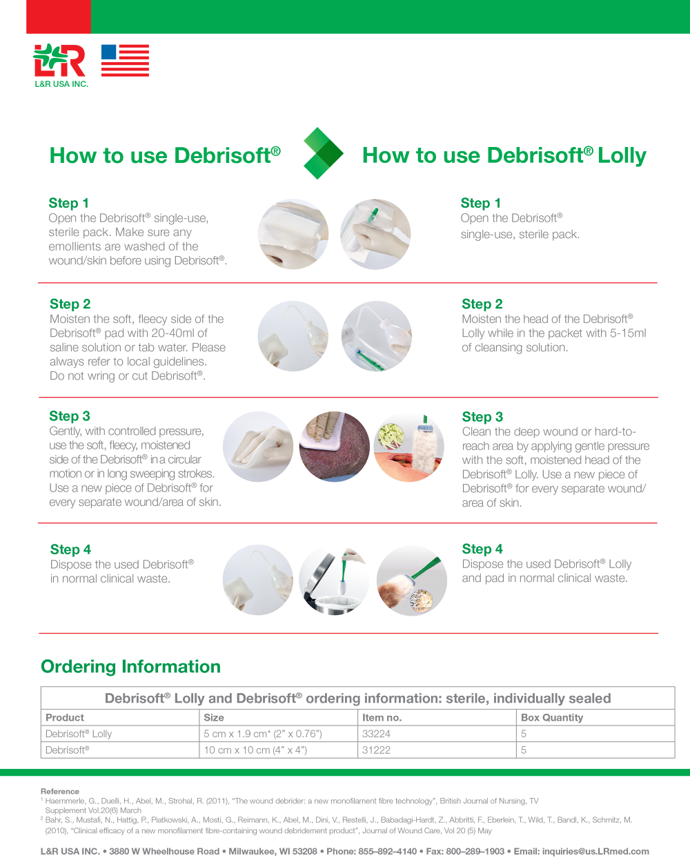 Debrisoft® Sellsheet and Tradeshow Graphics - Maren Trindl Designs
