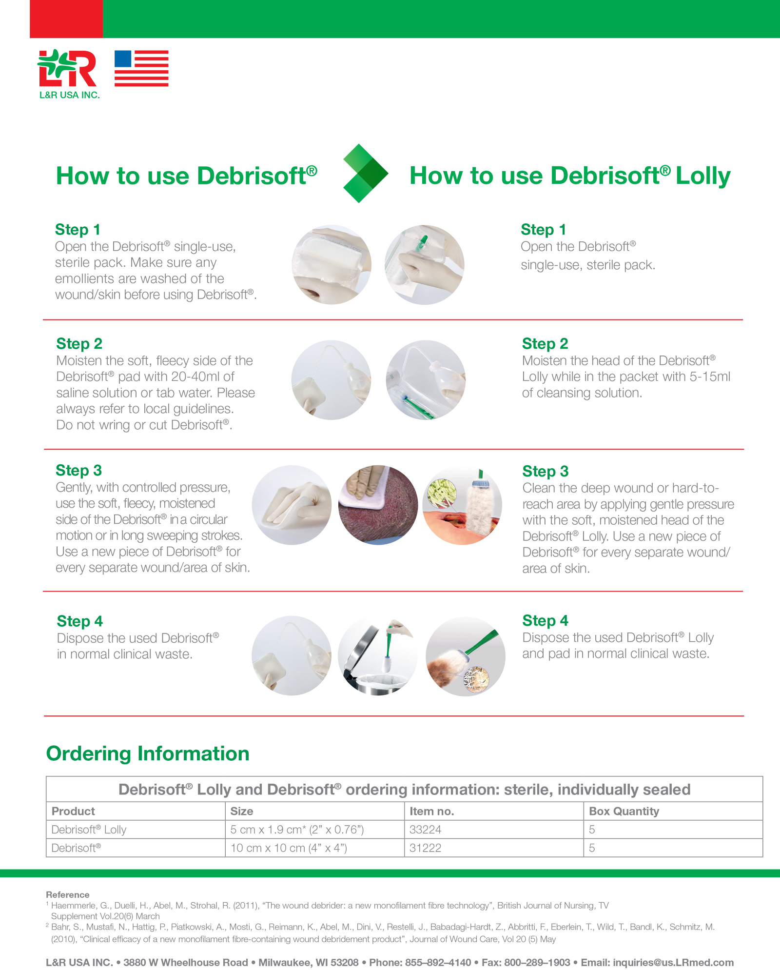 Debrisoft® Sellsheet and Tradeshow Graphics - Maren Trindl Designs