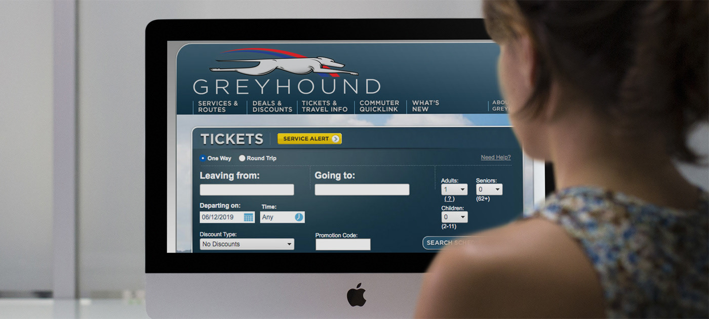 Greyhound Bus | Logo Redesign - Alan J Thatcher / Graphic Design