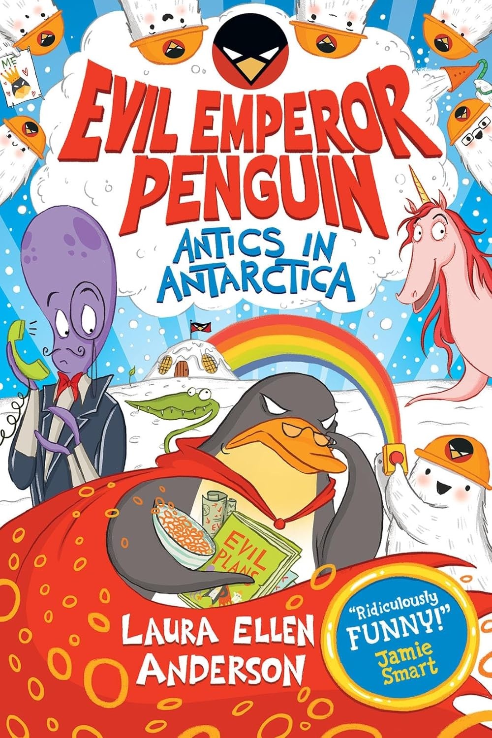 EVIL EMPEROR PENGUIN - Laura Anderson Illustration
