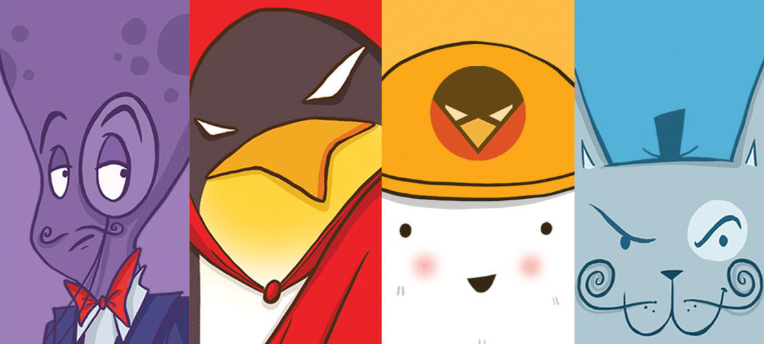 EVIL EMPEROR PENGUIN - Laura Anderson Illustration