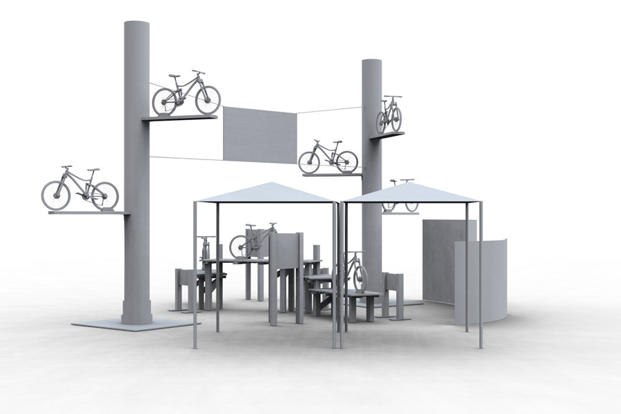 Kona Bike Booth - pipkindesign