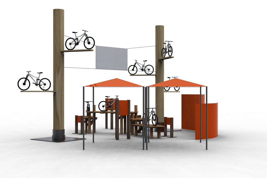 Kona Bike Booth - pipkindesign
