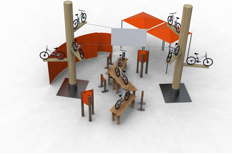 Kona Bike Booth - pipkindesign