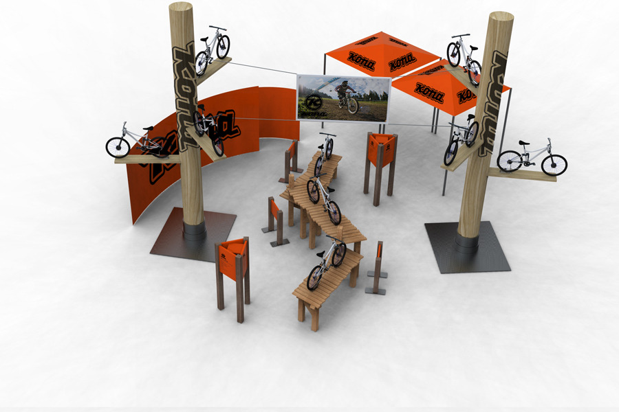 Kona Bike Booth - pipkindesign