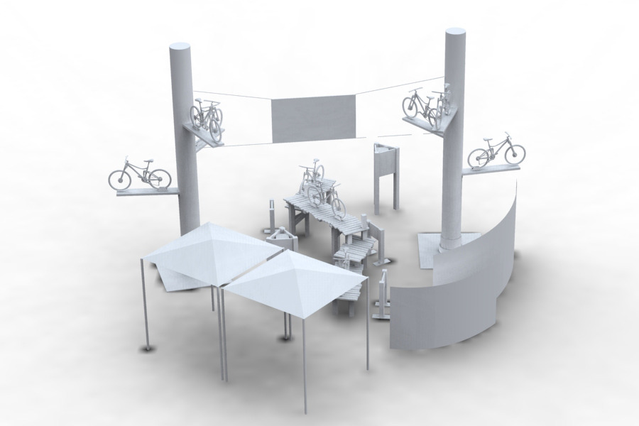 Kona Bike Booth - pipkindesign