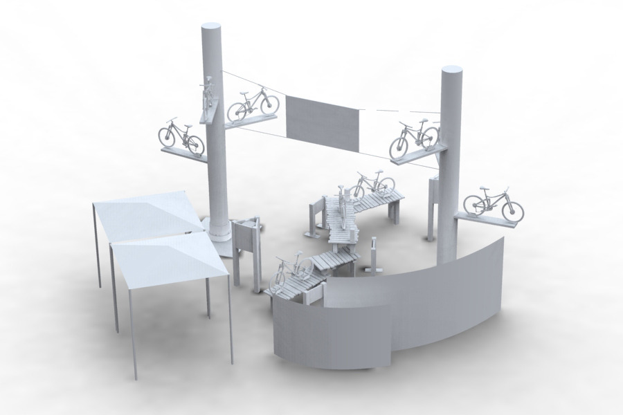 Kona Bike Booth - pipkindesign