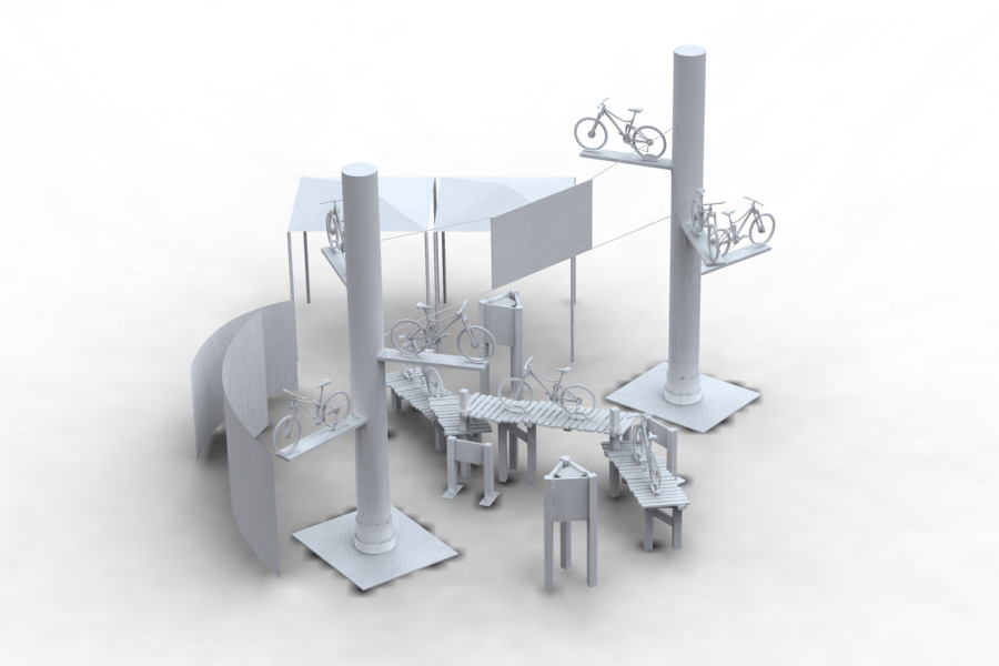 Kona Bike Booth - pipkindesign