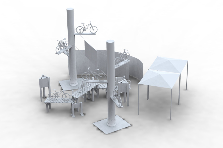 Kona Bike Booth - pipkindesign