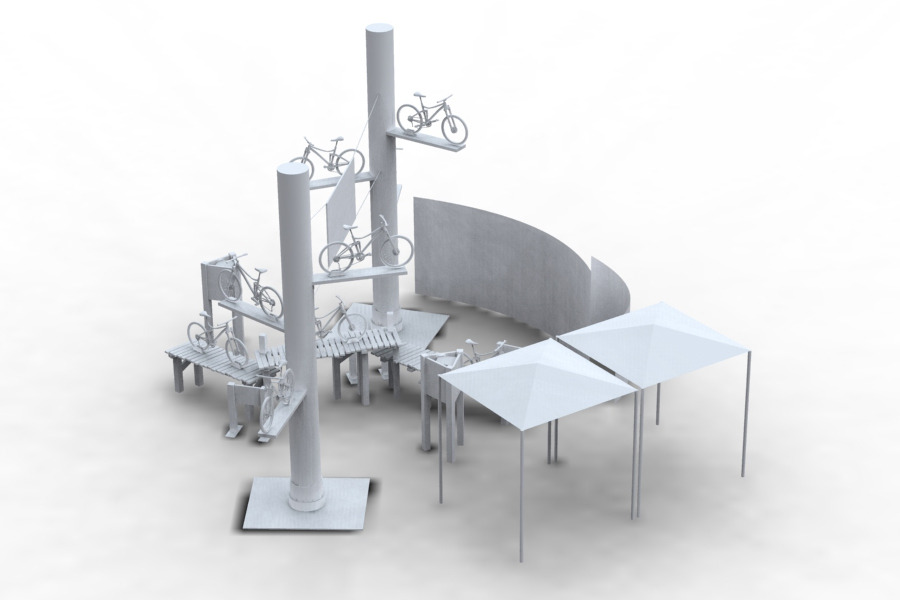 Kona Bike Booth - pipkindesign