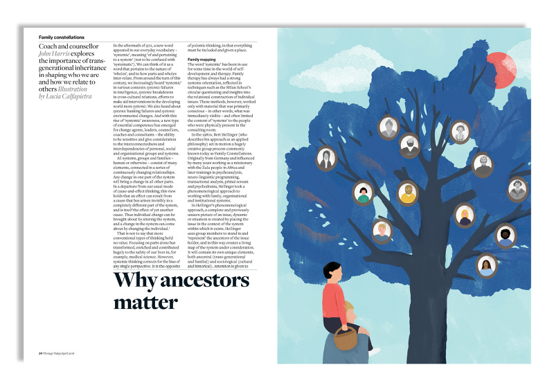 Therapy Today - April 2016 issue - lucia calfapietra