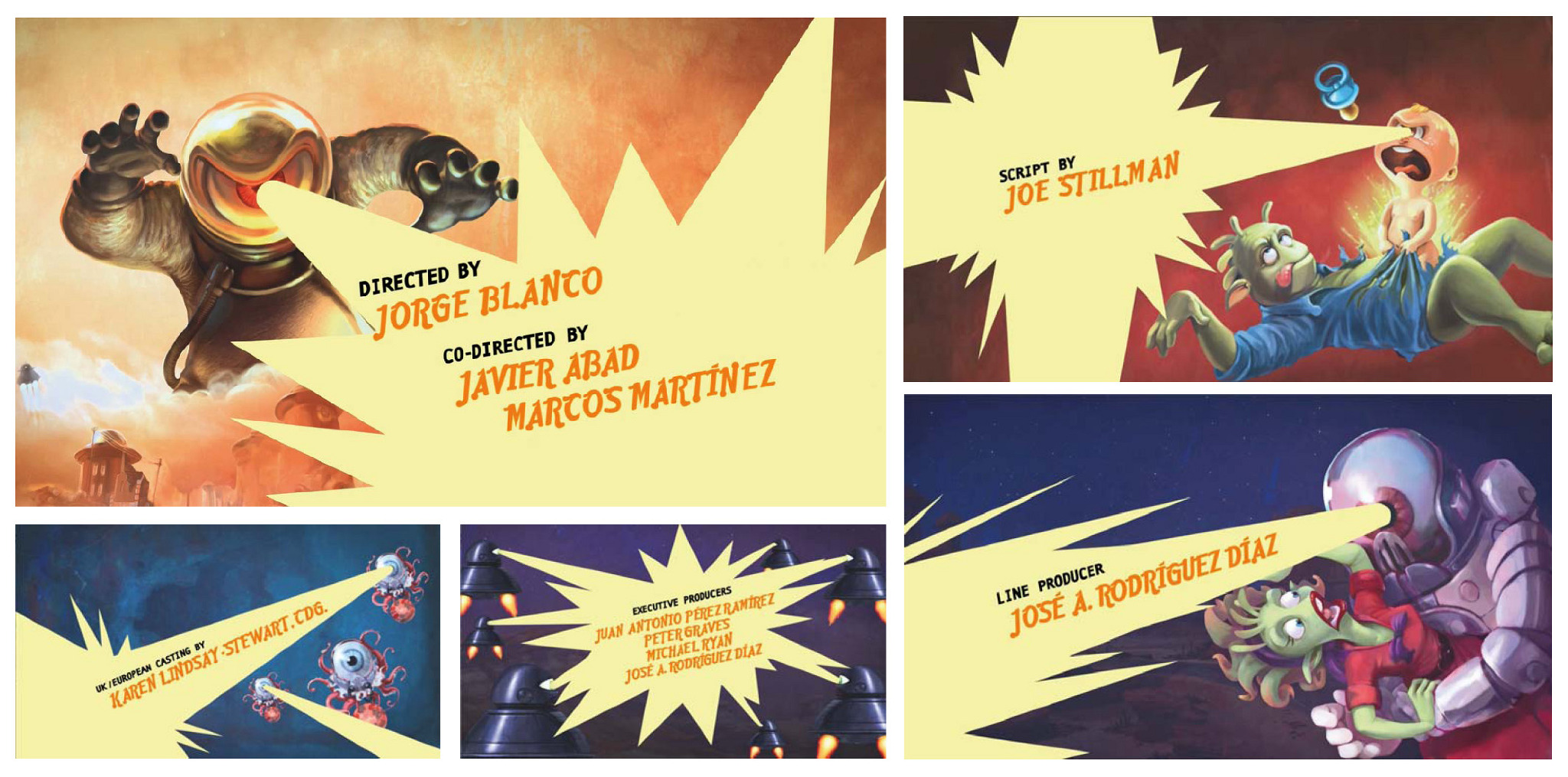 "Planet 51" Ending credits - Wakeup-gfx