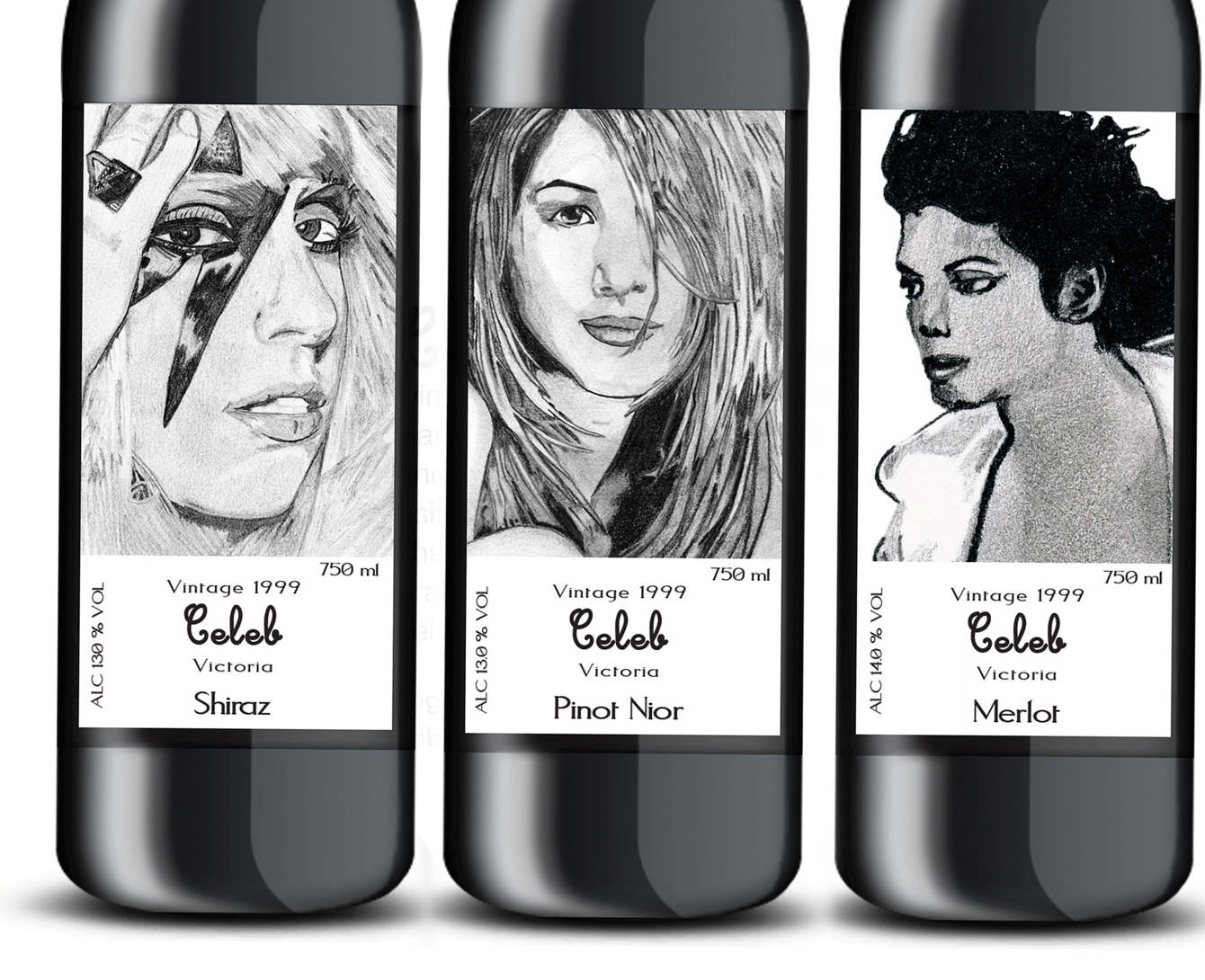 Celeb Wine Labels - Cassandra King