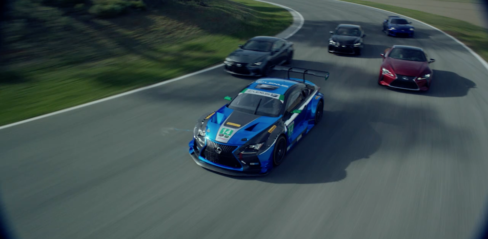 Lexus High Performance - Jason Brady // Copywriter