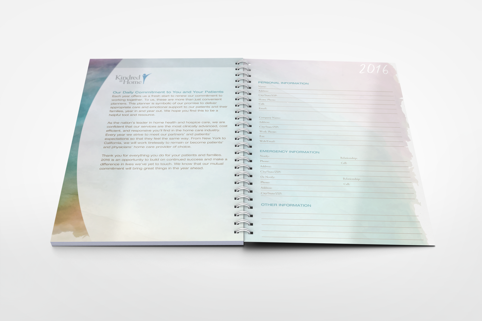 Healthcare Calendar - Jaren Davis : Graphic Designer